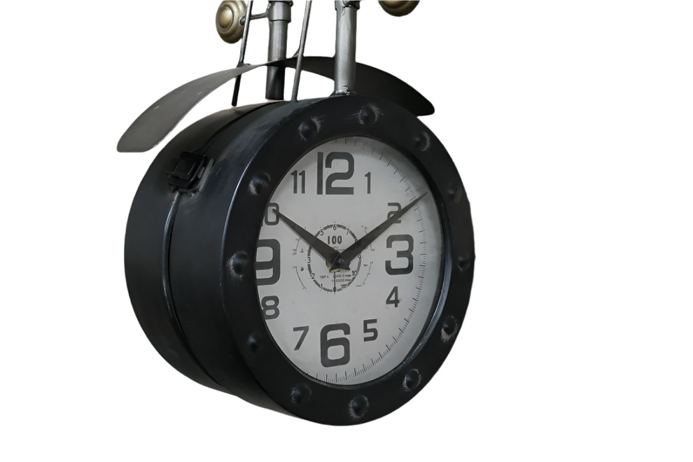 Shop Motorbike Wall Clock Online At Holmes & Wilson | Shop Luxury Home ...